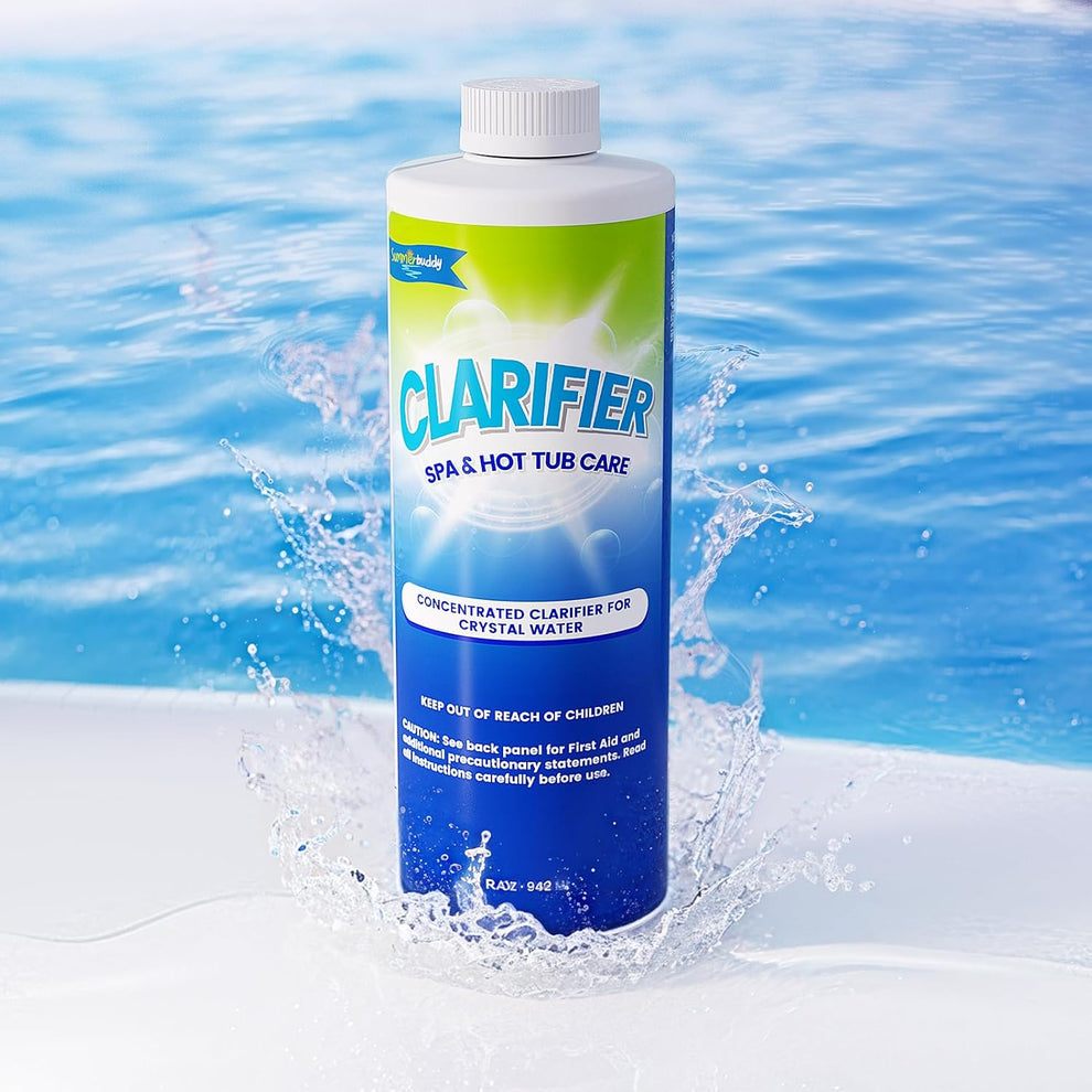 Hot Tub Clarifier-32 Oz, Spa Clarifier, for All Hot Tubs & Spa Types ...